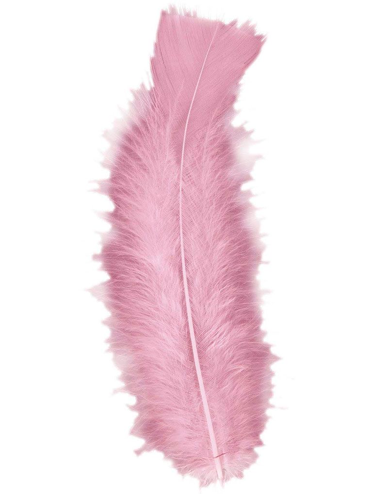 50 stk Dekorasjons/Pynte Fjær - Lys Rosa og andre Bursdag og Fest