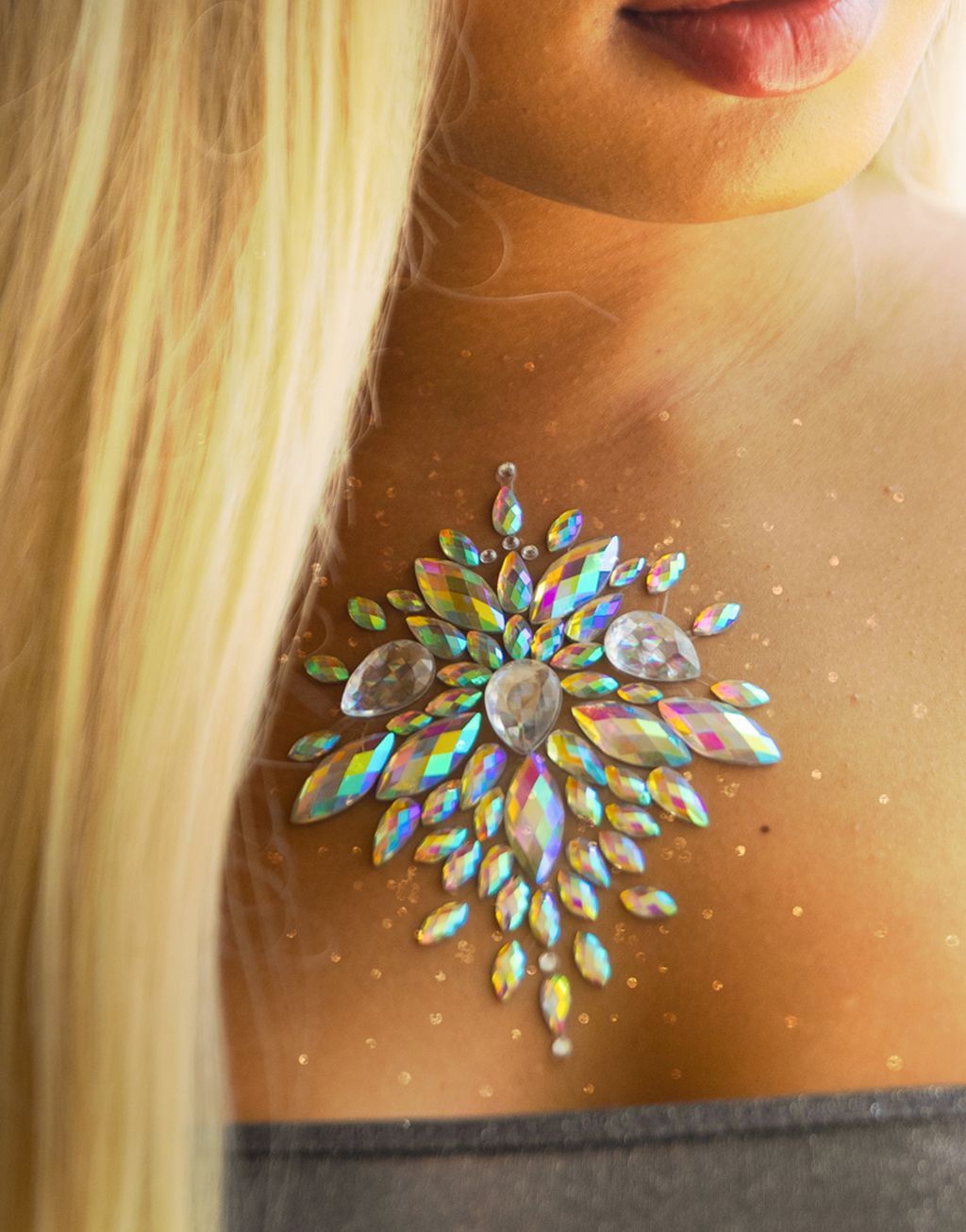 Celestial Klare Kropssten / Smykker - Ansigt- og Kroppssmykker ...