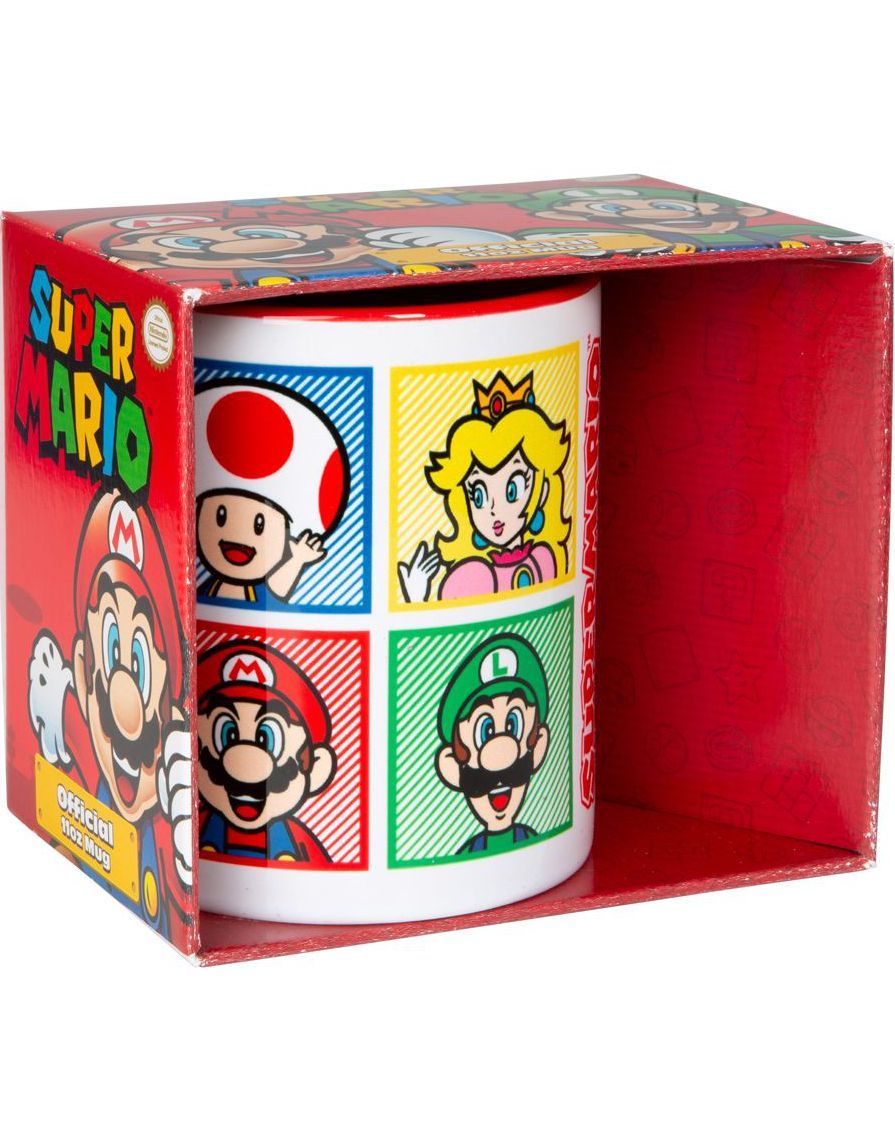Licenseret Super Mario Figurer Krus - Glas, Kopper & Krus - Glas, Bar & Festudstyr - HUS & GAVER