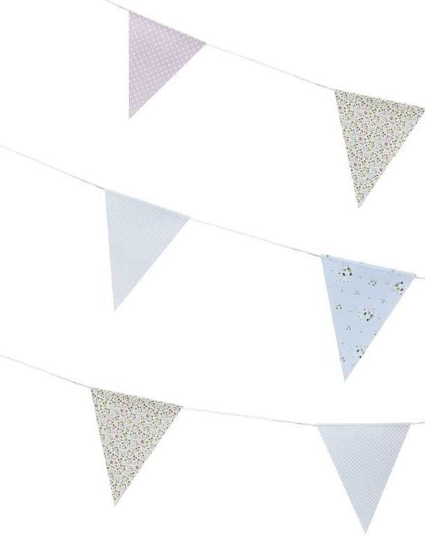 10 meter banner med blomstrende vimpelflag - Vimpler & Flag Guirlander ...