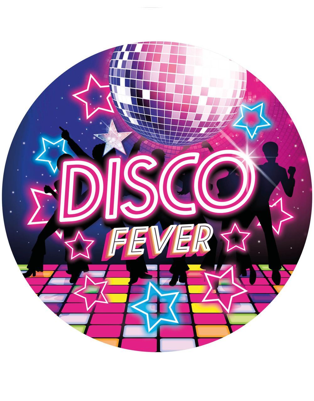 Disco Fever Skål i Hård Plast 32 cm - Skåle - Bestik & Service ...