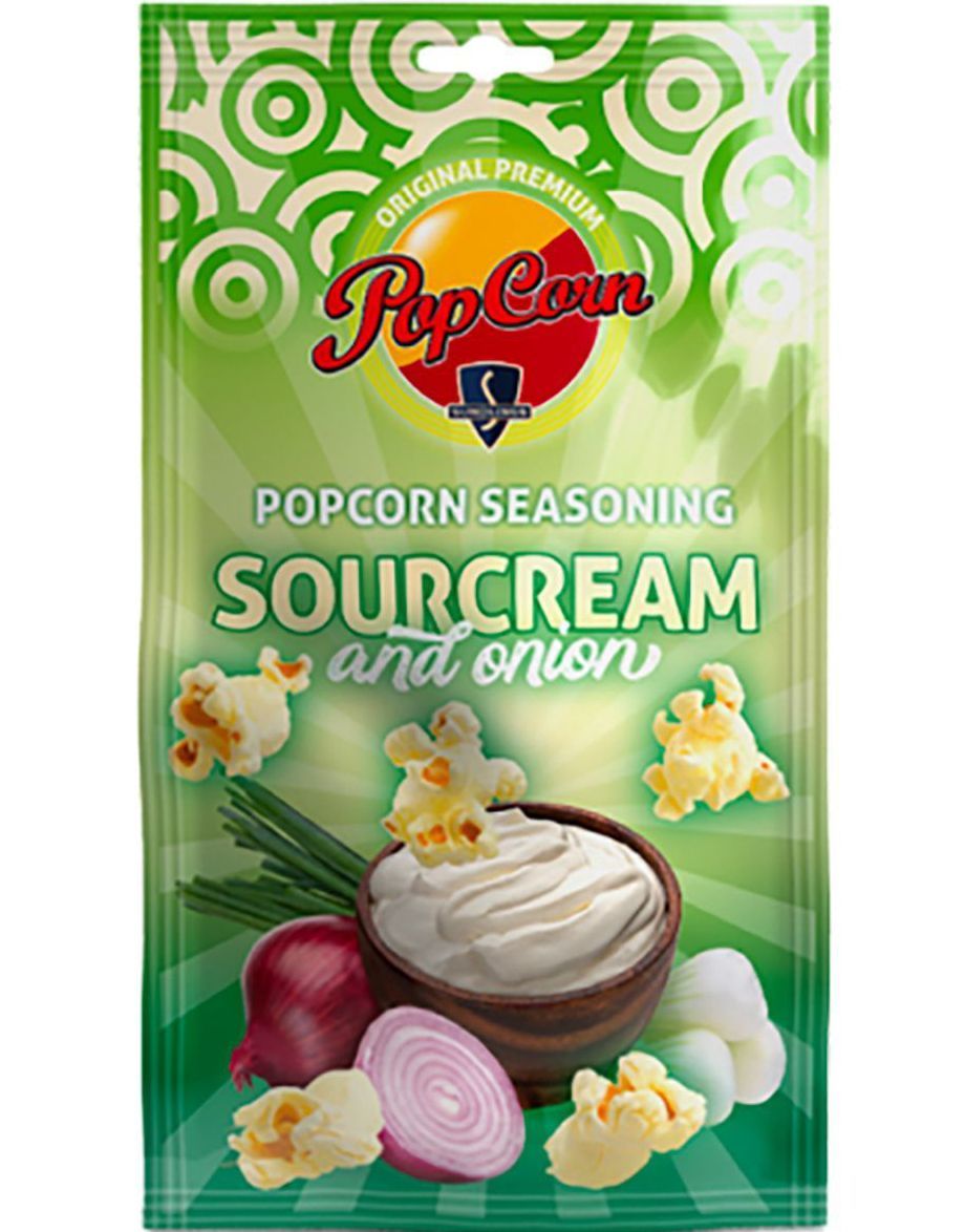 Sundlings Premium Popcorn Krydderi - Sourcream & Onion 26 gram - Se ...