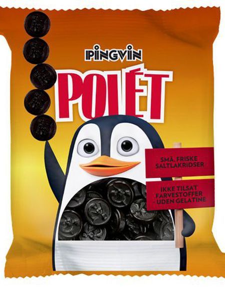 Pingvin Polét - Lakridspolletter med Frisk Saltlakridssmag 110 gram ...