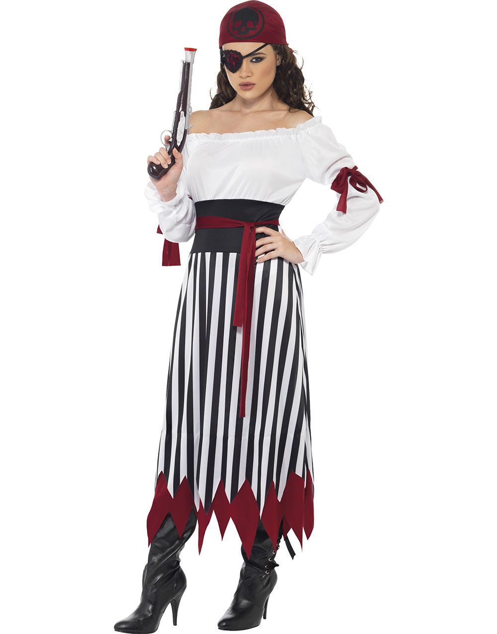 Miss Pirate Lady Damekostume - Voksenkostumer - Kostumer efter Tema ...