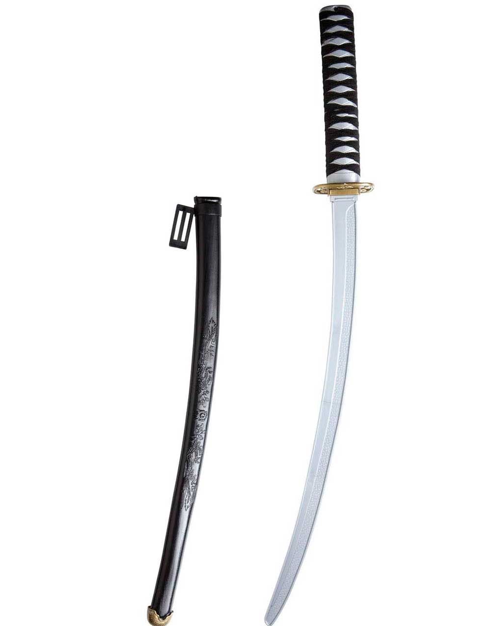 Katana Ninja Sverd med Slire - 78 cm og andre Våpen & Håndjern