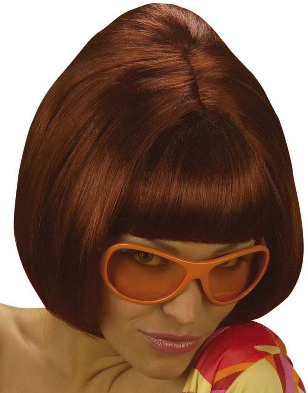 70-Talls Party Parykk - Rød og andre Karneval & Party Parykker