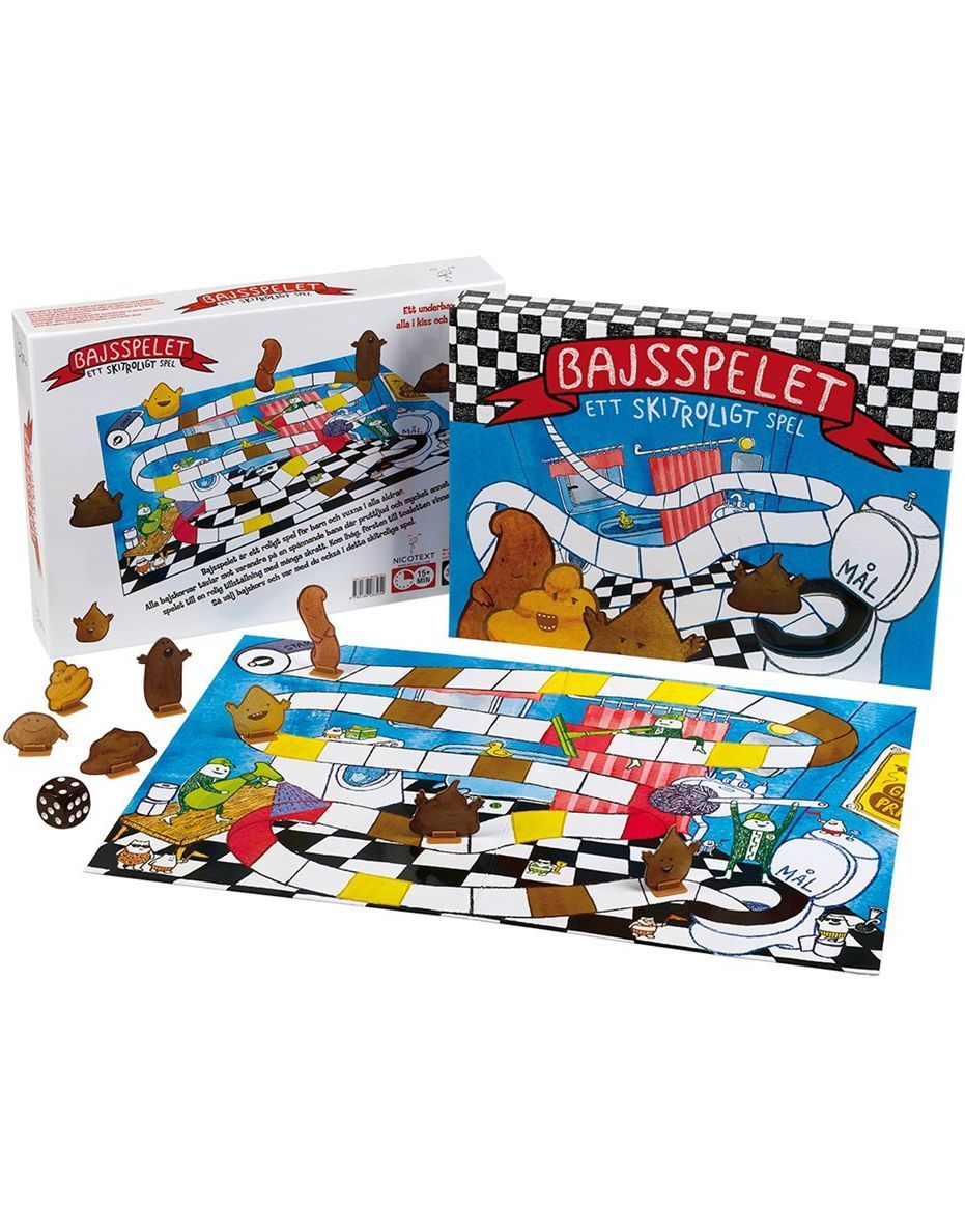 Bajsspelet - Brætspil - Diverse Spil & Brætspil - Spil - TUSIND TING