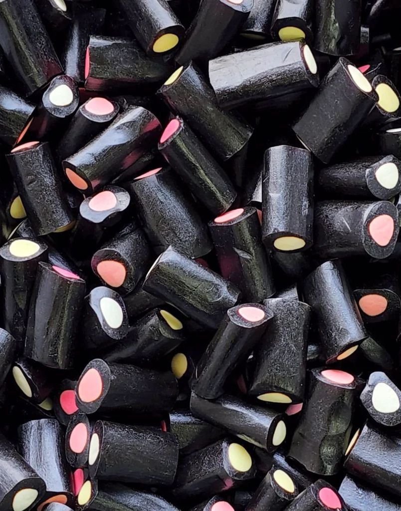 1 kg Kingsway Liquorice Cream Rock / Lakrids med fondantfyld - Se Alle ...