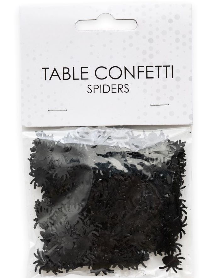 Små Sorte Edderkopper Bordkonfetti - Bordkonfetti - Confetti & Party ...