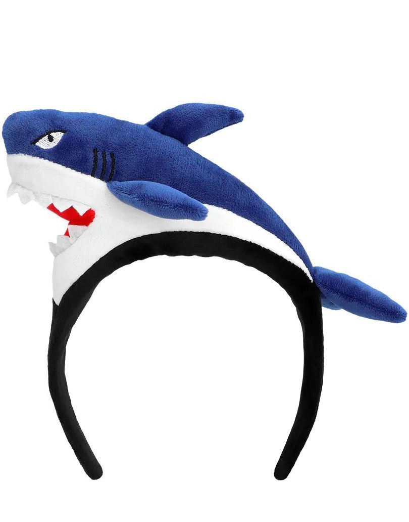 Sort Hårbøjle med Haj - Fisk & Havkostumer - Dyrekostumer - Kostumer ...