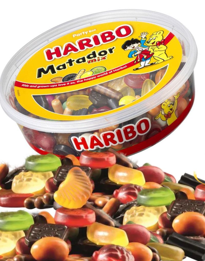 600 gram Haribo Matador Mix - Påskefavoritter - Slik og Chokolade ...