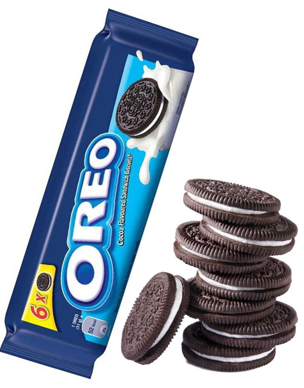 6 Pack Oreo Original Kiks 66 Gram - Se Alle Vores Slik - Slik og ...