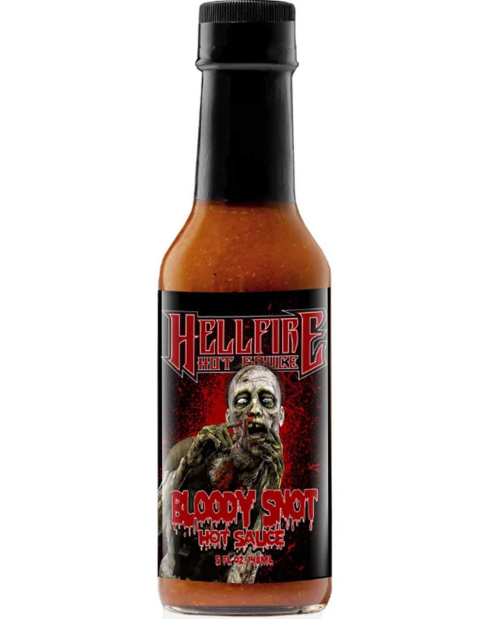Hellfire Bloody Snot - Super Stærk Chilisauce med Carolina Reaper og ...