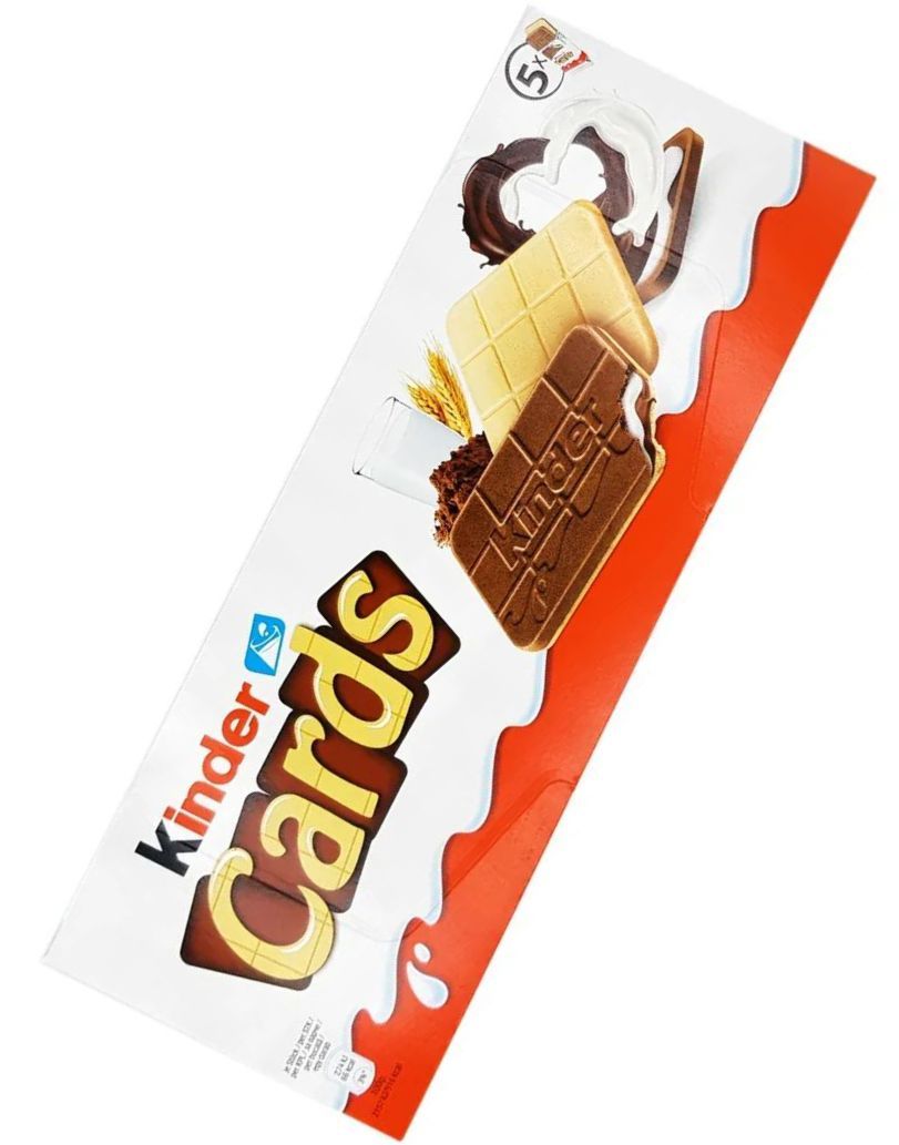 5-Pack Kinder Cards - Kiks med Kindersjokolade - Se Alle Vores Slik ...