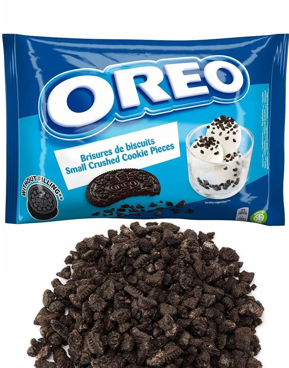 Oreo Knuste Kiksekrummer - Pose med Knuste Oreokrummer 400 Gram - Se ...