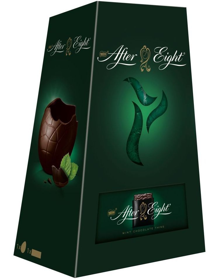 Premium After Eight Gavepakke - Kæmpestort Æg og Æske med Chokolader ...