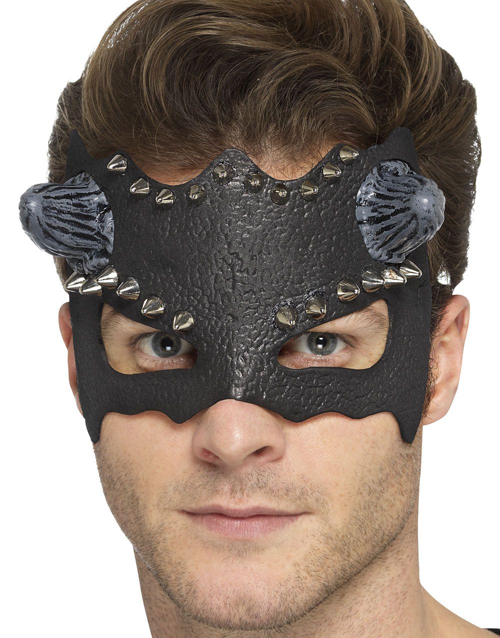 Sort Djævle Øjenmaske med Nitter - Djævler - Kostumer efter Tema ...