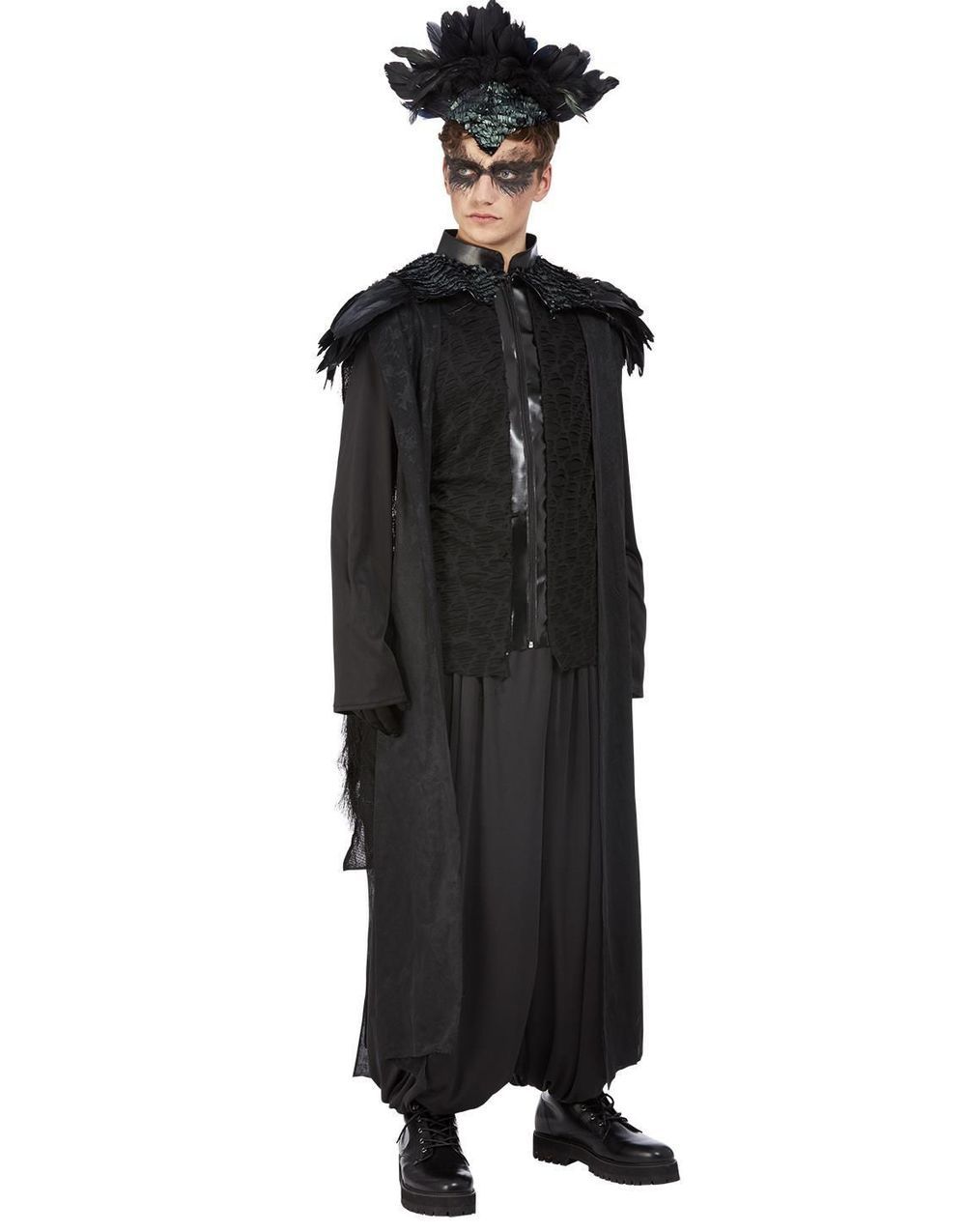 Deluxe Raven King Kostume til Mand - Papegøjer & Andre Fugle ...