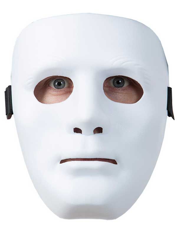 Hvit Ansiktsmaske og andre Alle Våre Masker