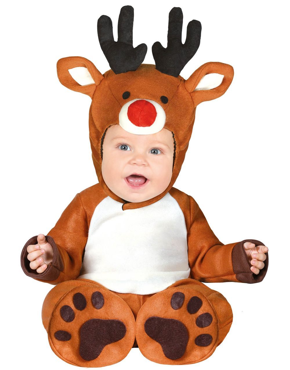 Sødt Rudolf Kostume til Baby - Rensdyr & Rudolf - Juletema - Kostumer ...