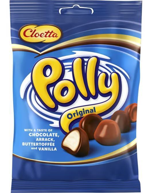 Polly Original Chokoladekugler med Skumfyld 130 Gram - Se Alle Vores ...
