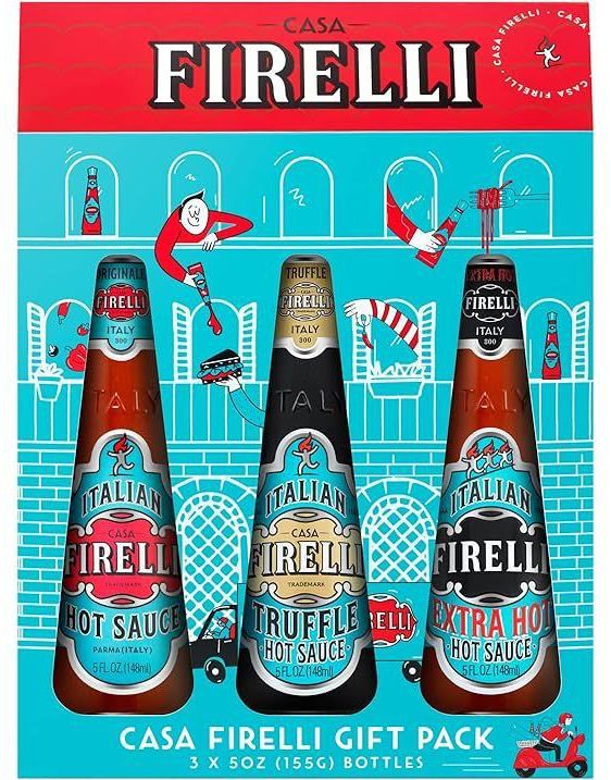 Casa Firelli Italian Hotsauce Variety Pack - 3 Forskellige Smagfulde ...