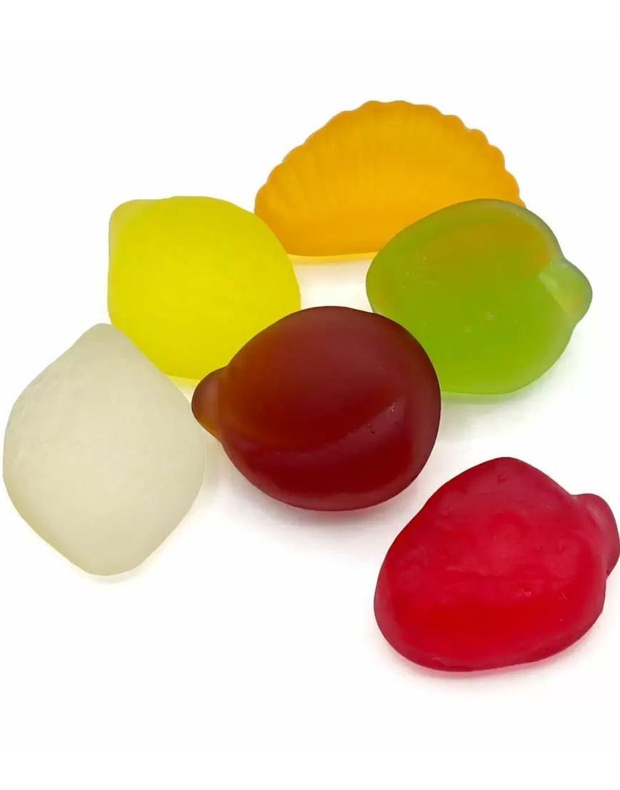 1,5 kg Frisia sukkerfri frugtsalat - Taske med vingummi (SUKERFRI) - Se ...