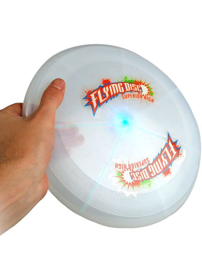 Frisbee med LED Lys - Ting & Sager - Cool Dtuff - TUSIND TING
