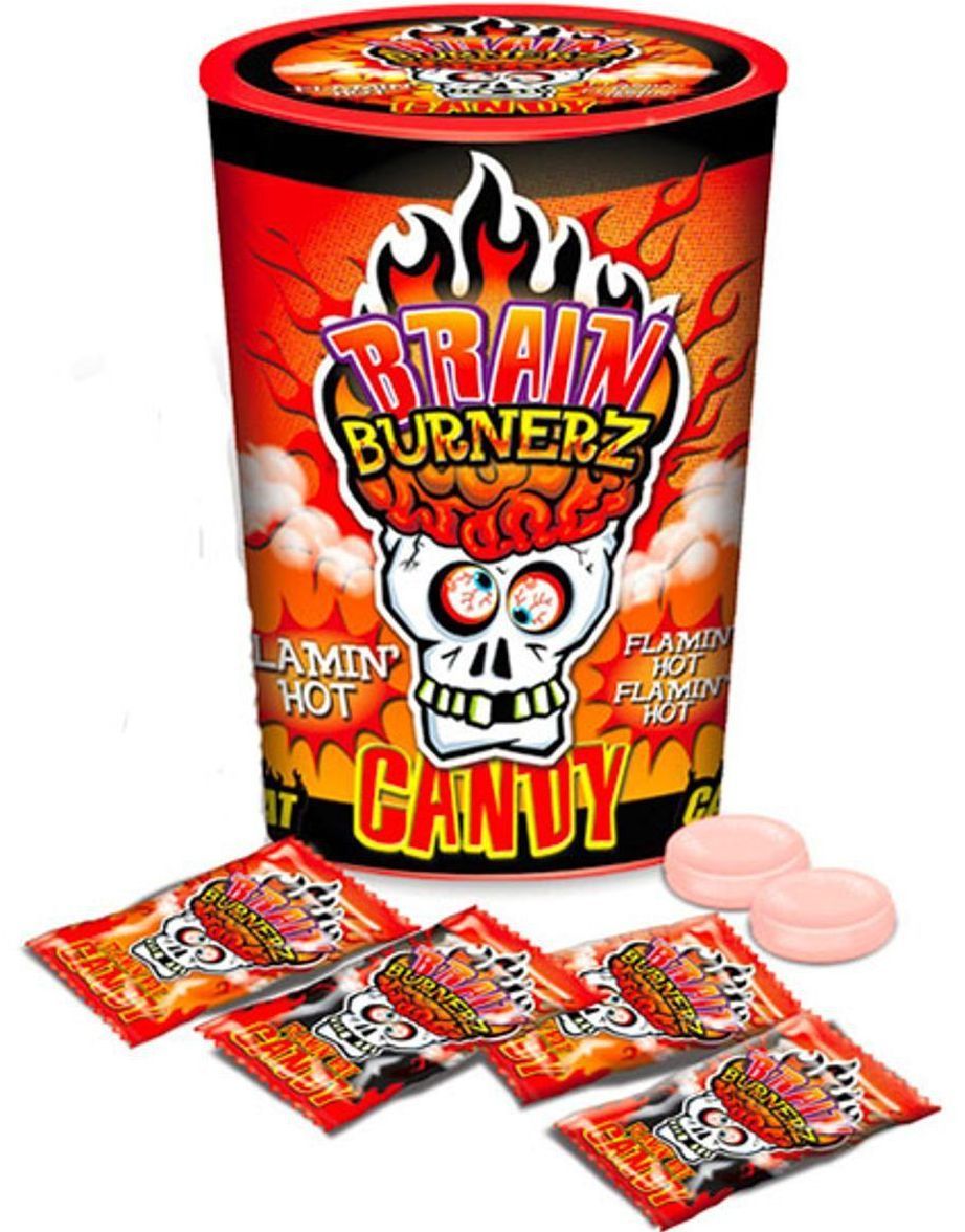 Brain Burnerz - Stærke Slik med Frugtsmage 48 gram - Se Alle Vores Slik ...