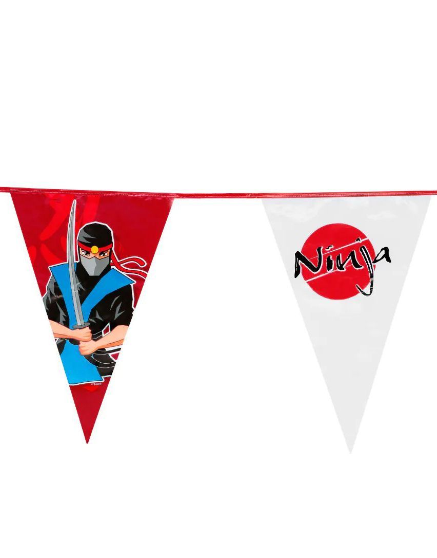 Vimpelbanner 6 meter - Ninjafest - Vimpler & Flag Guirlander ...