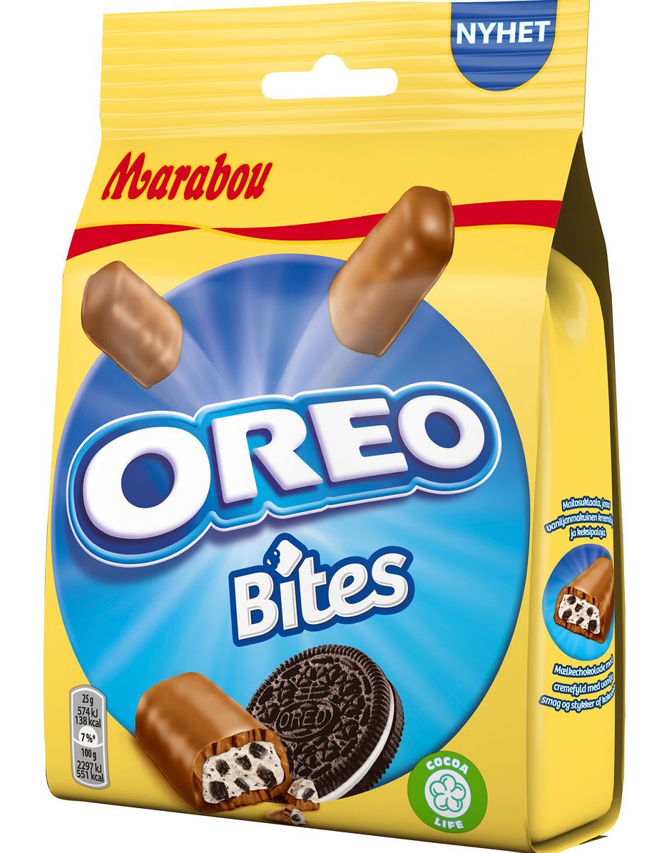 Oreo Bites - Chokoladebidder 140 gram - Se Alle Vores Slik - Slik og ...